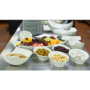 10 Strawberry Street Whittier 11.75"/48 Oz Samurai Bowl, White