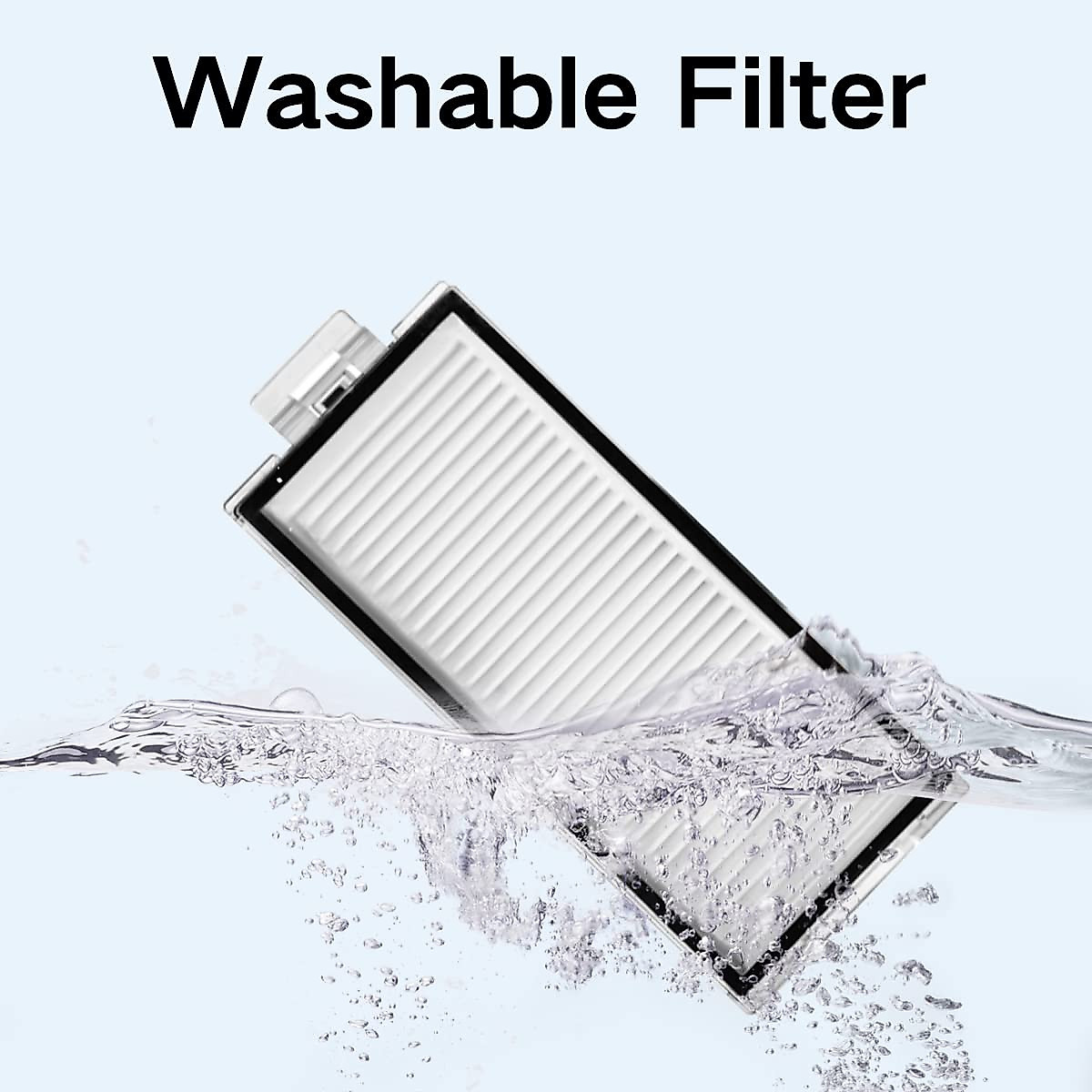 Home Times Accessories Roller Brush Knit Set for Roborock Q7Max+/Q7 Series Vacuum Spare Parts (4 Mop Pads+1 Main Brush+2 Hepa Filters+4 Side Brush) …