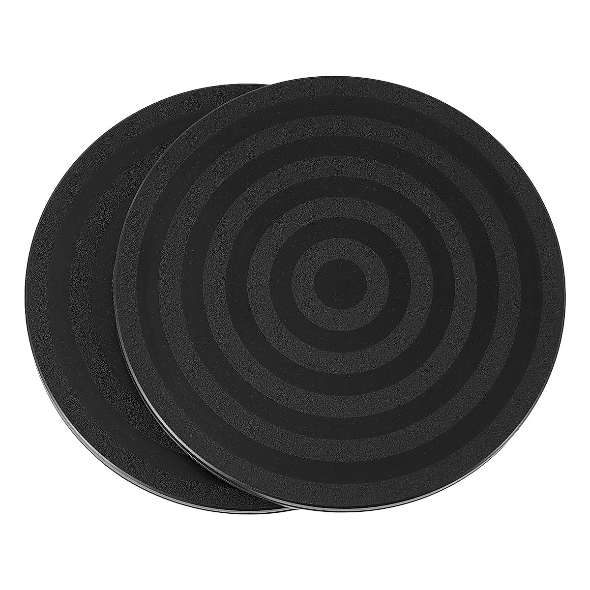 2 Pcs (8 Inch) Heavy Duty Rotating Swivel Stand - Lazy Susan with Steel Ball Bearings for Model Base/Rotating Plants/Crafts Stand Monitor/TV/Monitors/Potted Plants (360˚ Rotation)