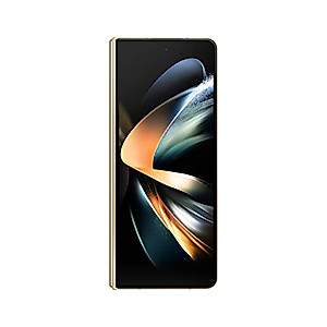 SAMSUNG Galaxy Z Fold 4 Cell Phone, Factory Unlocked Android Smartphone, 256GB, Flex Mode, Hands Free Video, Multi Window View, Foldable Display, S Pen Compatible, US Version, 2022, Beige