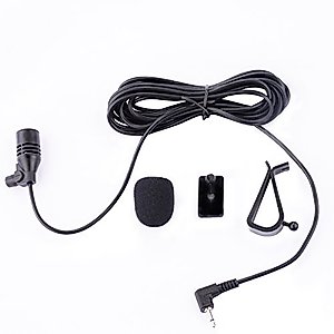 Galabox Microphone Mic 2.5mm for Car Vehicle Stereo Radio GPS DVD Bluetooth Enabled Head Unit