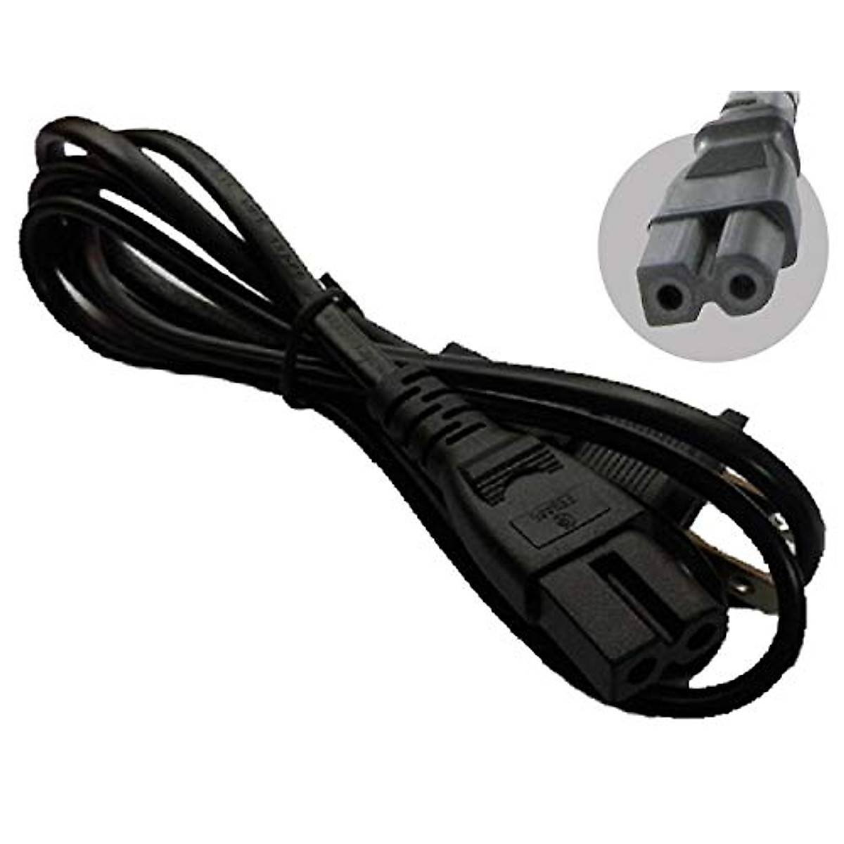 UpBright AC Power Cord Cable for Brother SE-400 CS-6000i 885-V32 SQ9000 XR7700 SE400 SE350 SQ9050 SQ4040 SE270D SM6500PRW CE-4000PRW CE5000 CE5500 JUKI Pfaff Singer Sewing Machine XA2815051 X50018001