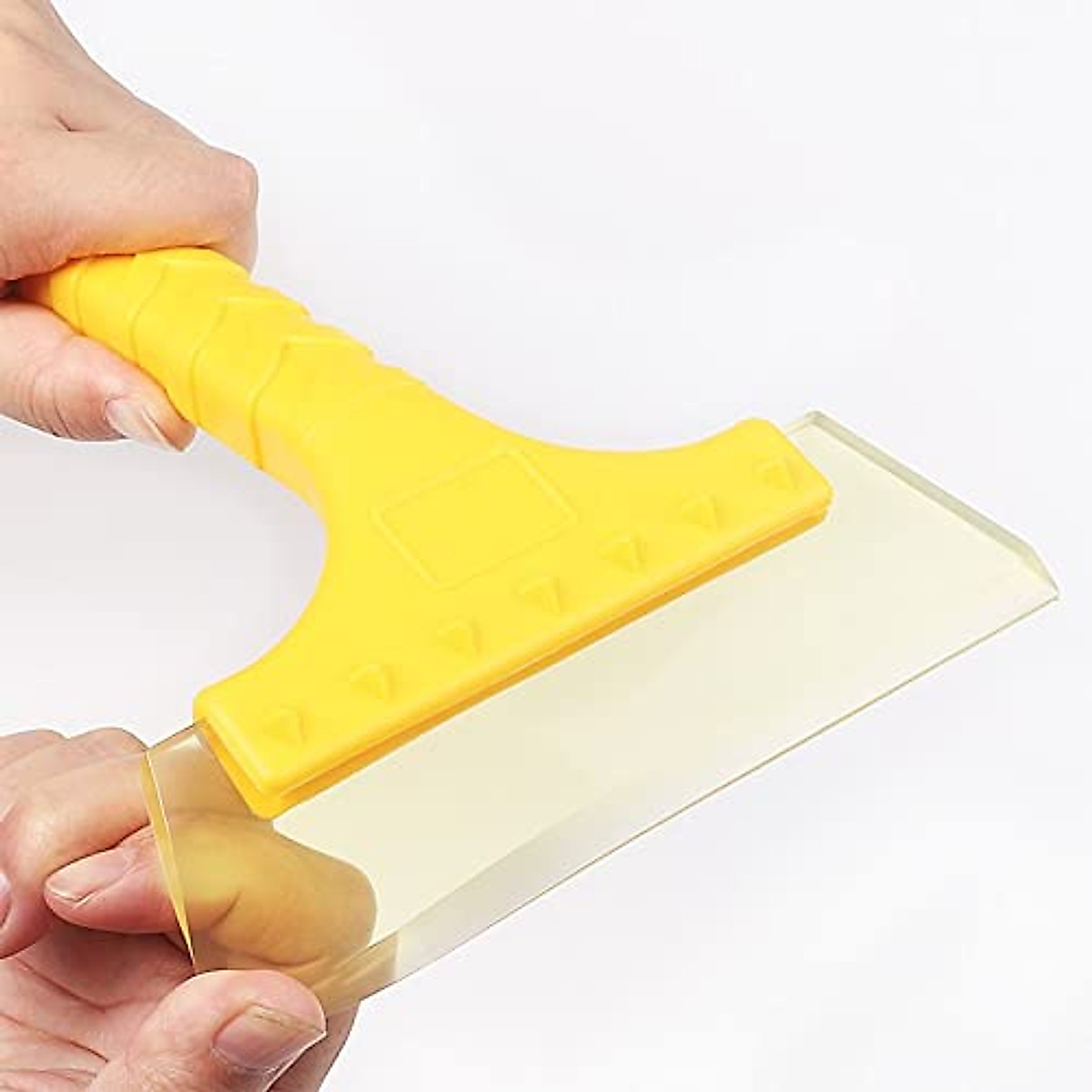 Portable Snow Shovel,Car Snow Removal Shovel, Multi-Function car Snow Shovel Winter defrosting and Snow Removal, Shovel for Garden, Car, Camping with Extra Ice Scrape (Size : Small)