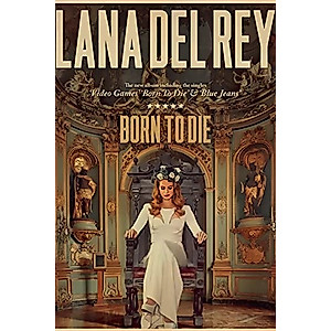 Aidoufen Singer Lana Del Poster Rey Vintage Posters Canvas Wall Art Decor Print Picture Paintings for Living Room Bedroom Decoration Panel Hanging Posters Vertical Unframe-style-3 12x18inch(30x45cm)