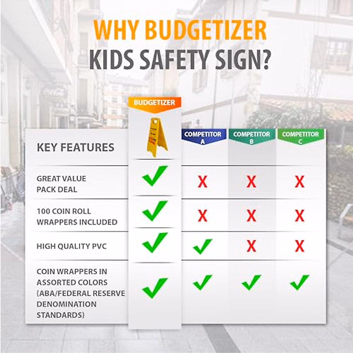 Children at Play Safety Signs for Street – 2 Pack Thick Slow Down Signs for Neighborhoods - Slow Down Sign - Children Playing Sign for Street - Kids at Play Sign - Children at Play Sign with Extra Reflective Tape