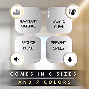 DUALSO Wire Shelf Liner Wire Rack Shelf Mat - Thick Wire Shelf Cover - Waterproof Plastic Shelf Liner, Metal Shelf Liner - Easy Use Wire Shelving Cover for Closet (Clear, 14" X 36" (Set of 4))