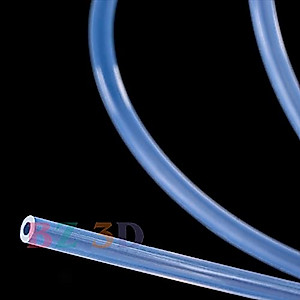 BZ 3D 3M PFA Teflon Bowden Tube 260 Celsius High Temperature Transparent PTFE tubing 2 X 4mm for 1.75mm Filament for Ender 3 CR-10 MK3 MK3S Mega 3D Printer ect.（PFA）