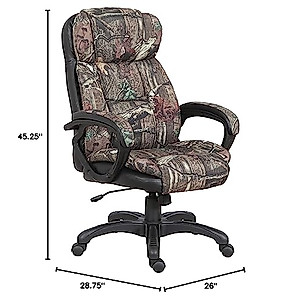 Office Stor Executive Style Chair, Mossy Oak