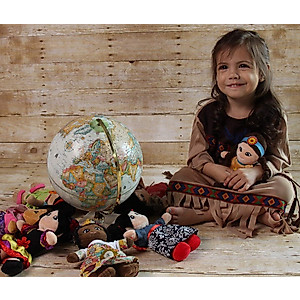 Snuggle Stuffs Soft Plush Around The World 8" Dolls, 8 Pack