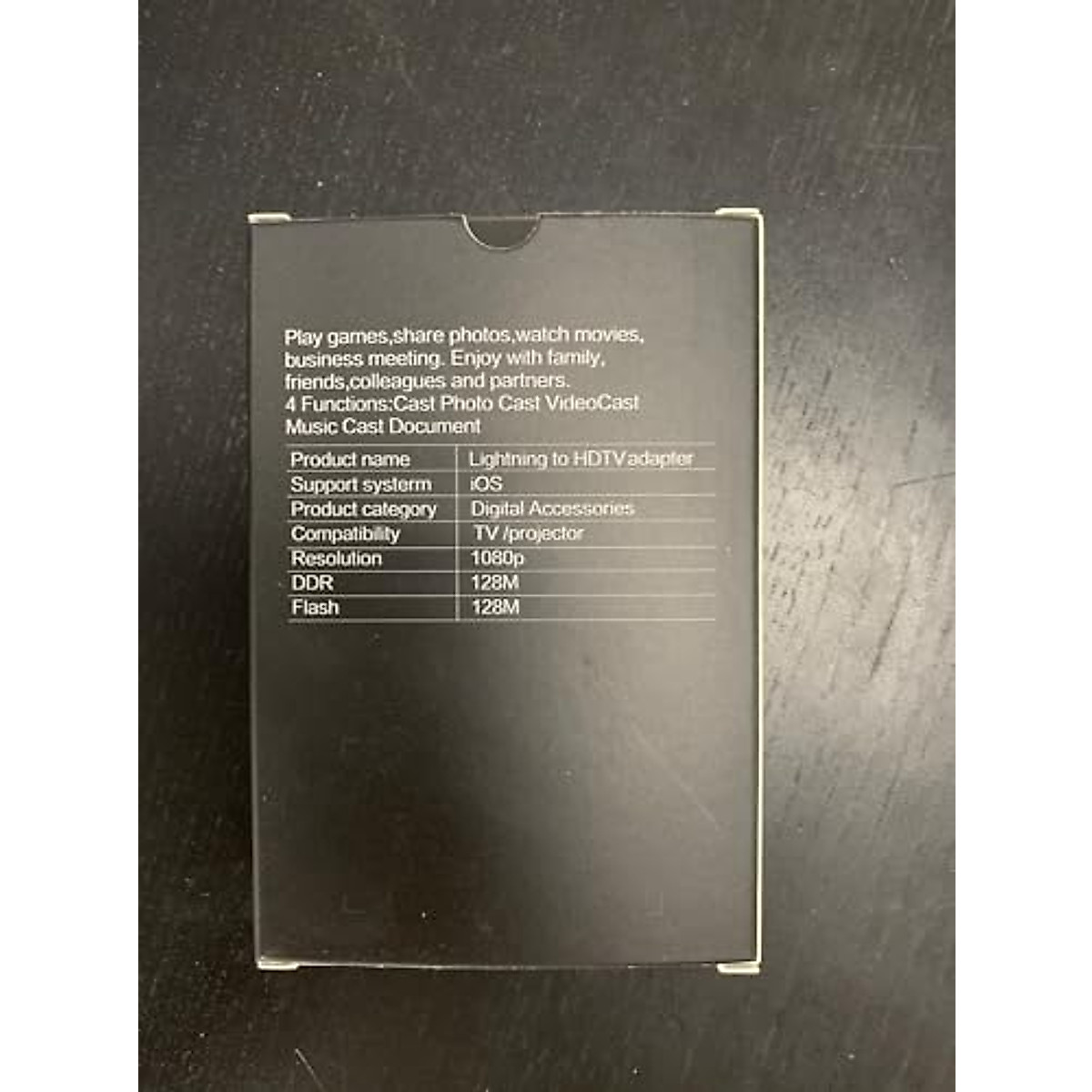 lulaven HDMI Cable for iPhone to TV, Lighting to HDMI Adapter Connector Compatible with iPhone14, 13, 12, 11 & YouTube TV Output with 1080P HD Display, Just Plug and Play (13.2FT, Gray)