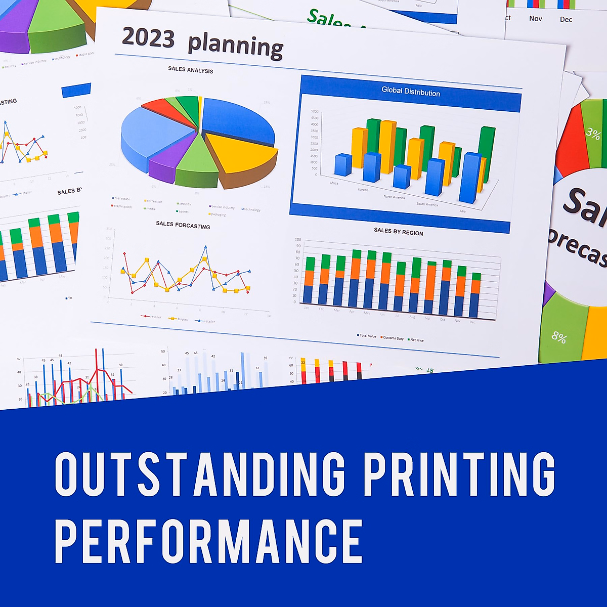 Valinkso 206X Toner Cartridges 4 Pack High Yield (with Chip) Compatible Replacement for HP 206X 206A W2110X W2110A Work for HP Color Pro MFP M283fdw M283cdw Pro M255dw M283 M255 M282 Series Printer