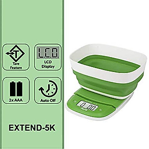 American Weigh Scales Xtend Collapsible Kitchen Scale.