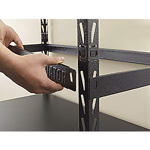 Gladiator "48" Wide EZ Connect Rack with Five 24" Deep Shelves", hammered granite