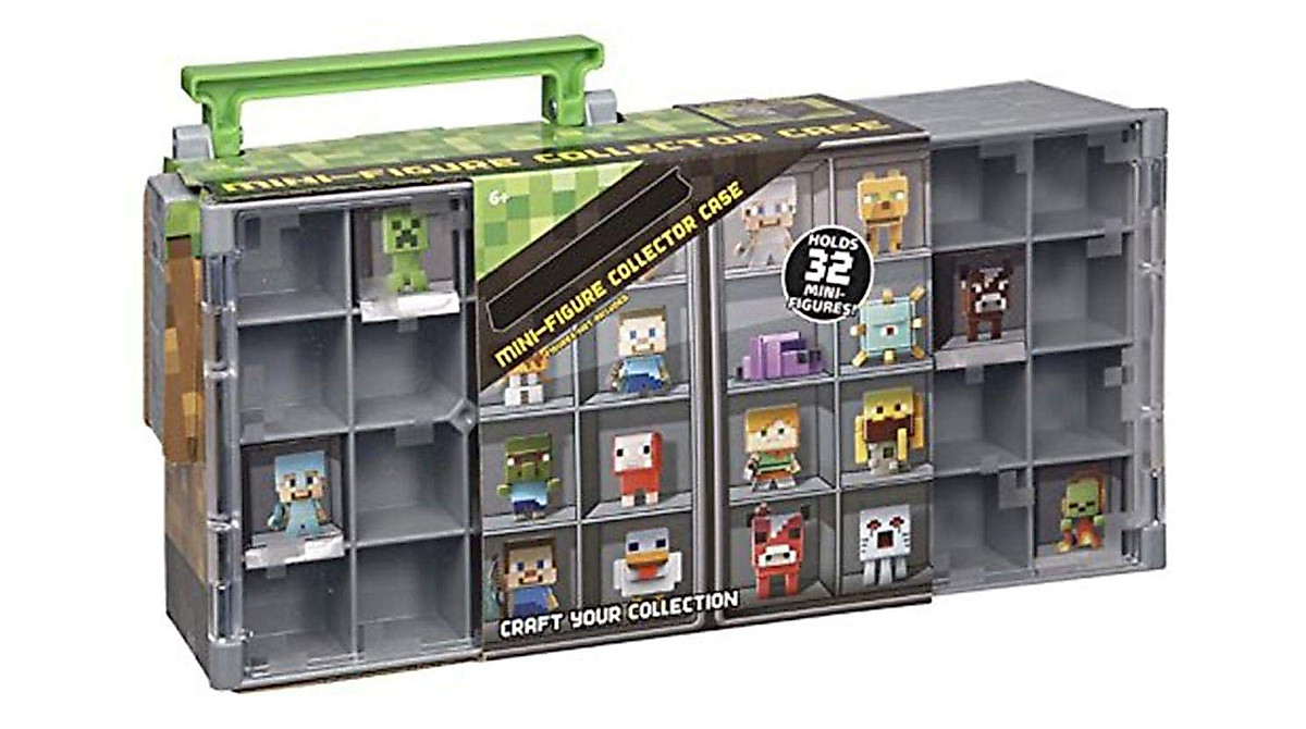 Minecraft Mini Figure Collector Case | Safe Storage & Play
