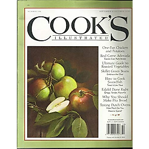 COOK'S ILLUSTRATED MAGAZINE, SEPTEMBER/OCTOBER, 2018 NUMBER,154