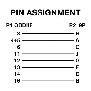 9 Pin to Adapter, Universal PVC 16 to 9 Pin 9 Pin Adapter Adapter 9 Pin to Adapter Lyumo Truck Interface Female