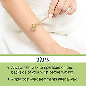 Clean + Easy Hair Removal Soft Wax With Azulene To Reduce Redness And Irritation- Ideal For Sensitive Skin, 14 oz