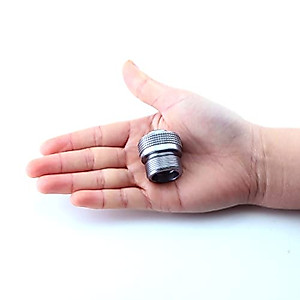 Campingmoon Camping Propane Stove Adapter, Input: En417 Lindal Valve Canister, Output: Propane Gas Stove, Camping Propane Gas Canister to 1lbs Propane Tanks/MAPP Tanks Converter. Z20