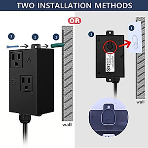 Automatic Vacuum Switch for Power Tools, Etoolcity Unique Current Sensing Technology to Delay Vacuum On to Prevent Circuit Overload, Eliminating Circuit Breaker Tripping