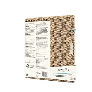 Aveeno Baby Welcome Little One Gift Basket, Baby Skincare Set with Baby Body Wash & Shampoo, Calming Bath Wash, All Over Baby Wipes, & Daily Moisturizing Lotion, 5 Items