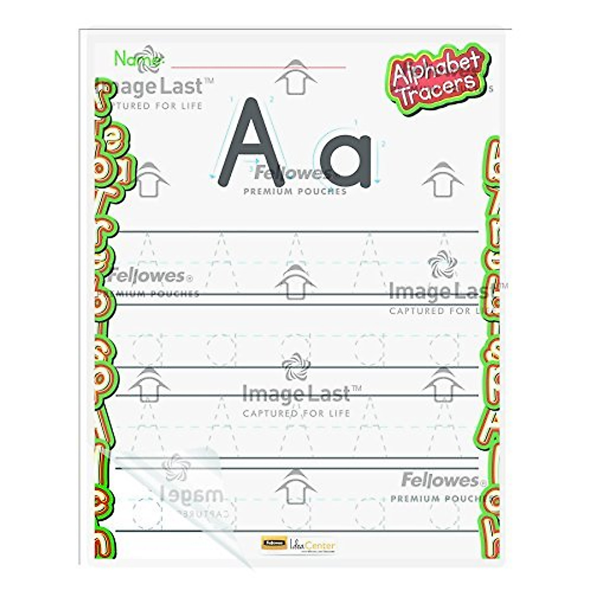 FELLOWES 52225 ImageLast(TM) Laminating Pouches, Letter, 50pk (3Mil)