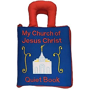 Interactive LDS Quiet Book - My Church of Jesus Christ Quiet Book by My Growing Season | Religious and Educational Soft Busy Sacrament Book for Kids | Engaging Learning Tool for Young Children