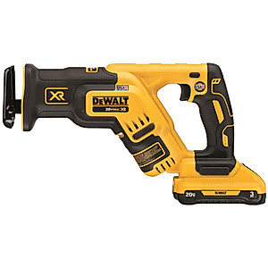 DEWALT DCS367L1 20V MAX* XR Brushless Cordless Compact Reciprocating Saw Kit (3.0 AH)