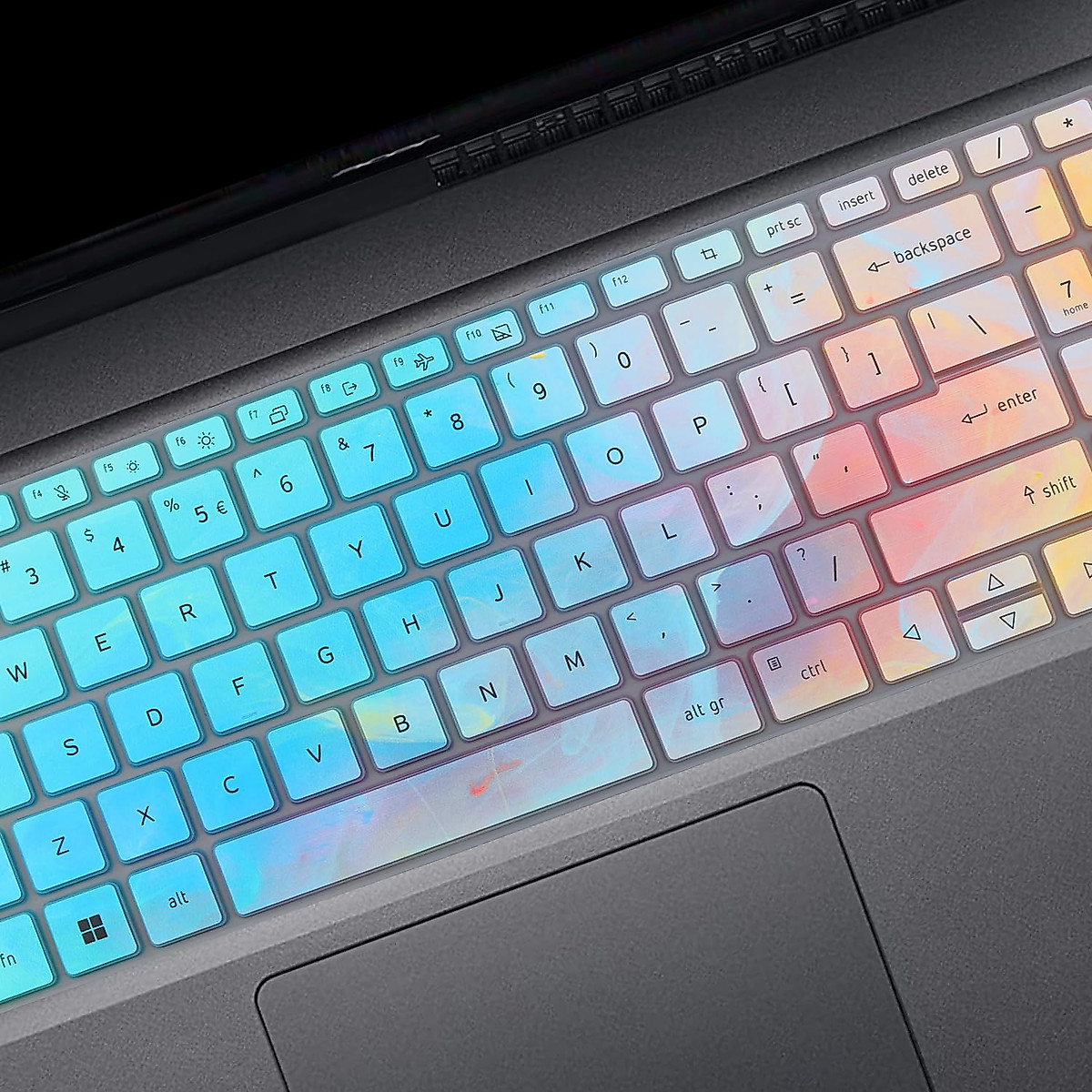 Keyboard Cover for 2024 2023 Acer Aspire Vero 15 15.6", Aspire 3 A315-24P A315-24PT A315-59 A315-510P, Aspire 5 A515-58M/58GM A515-57 A515-57G A515-57T A515-47 A515-48M 15.6" (Not Fit A515-46~A515-56)