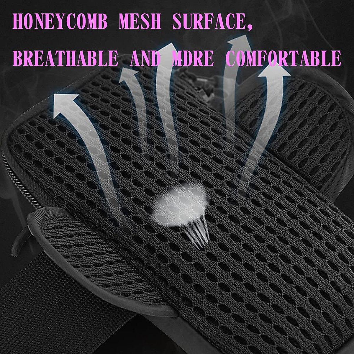 MCZTO Phone Armband Sleeve for Running Phone Arm Bands with Workout - Fits Phone and Android - Phone Use for Running, Workout Walking Gym, Hiking, Biking (Black)