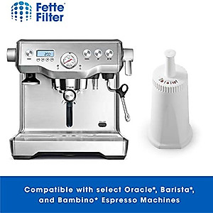 Fette Filter - Replacement Water Filter Compatible with Breville Claro Swiss For Oracle, Barista & Bambino - Compare to Part #BES008WHT0NUC1 (Pack of 3)