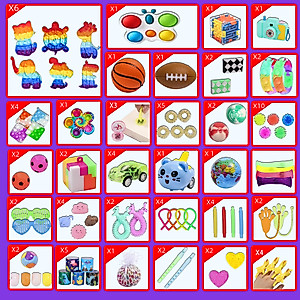1000 Pcs Party Favors for Kids, Fidget Toys Bulk, Birthday Gift Toys, Fidgets Stocking Stuffers, Treasure Box Birthday Party, Goodie Bag Stuffers, Carnival Prizes, Pinata Filler Stuffers for Classroom