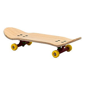 Teak Tuning 32mm Pro Fingerboard Heat Transfer Graphic Complete - Fully Assembled with Pro Level Parts - Pro Shaped Wood Deck (34x97mm), UltraSpin Wheels, Prodigy Trucks - Happy Tacos