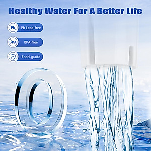 NUTTUTO Water Filter Replacements for Brita Dispensers,Fits Brita Water Pitcher, Compatible with Brita Water Pitcher For Classic 35557, OB03，Mavea 107007, 35557，Pack of 3