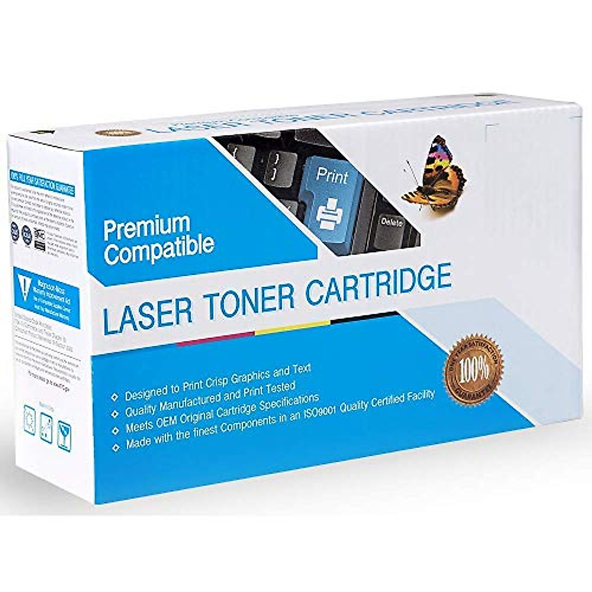 Rose Office Supply Compatible Ink Cartridge Replacement for HP CF413A, 410A, Works with: Laser Jet Pro M452DW, M452DN, M452NW; M477FDW, M477FDN, M477FNW Magenta