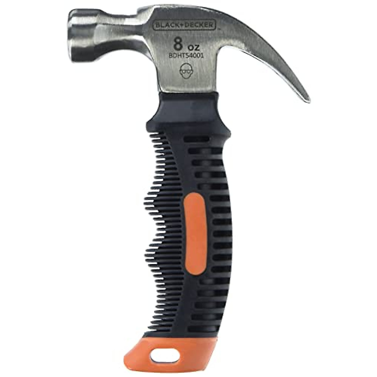 BLACK+DECKER Stubby Small Hammer, 8oz (BDHT54001)