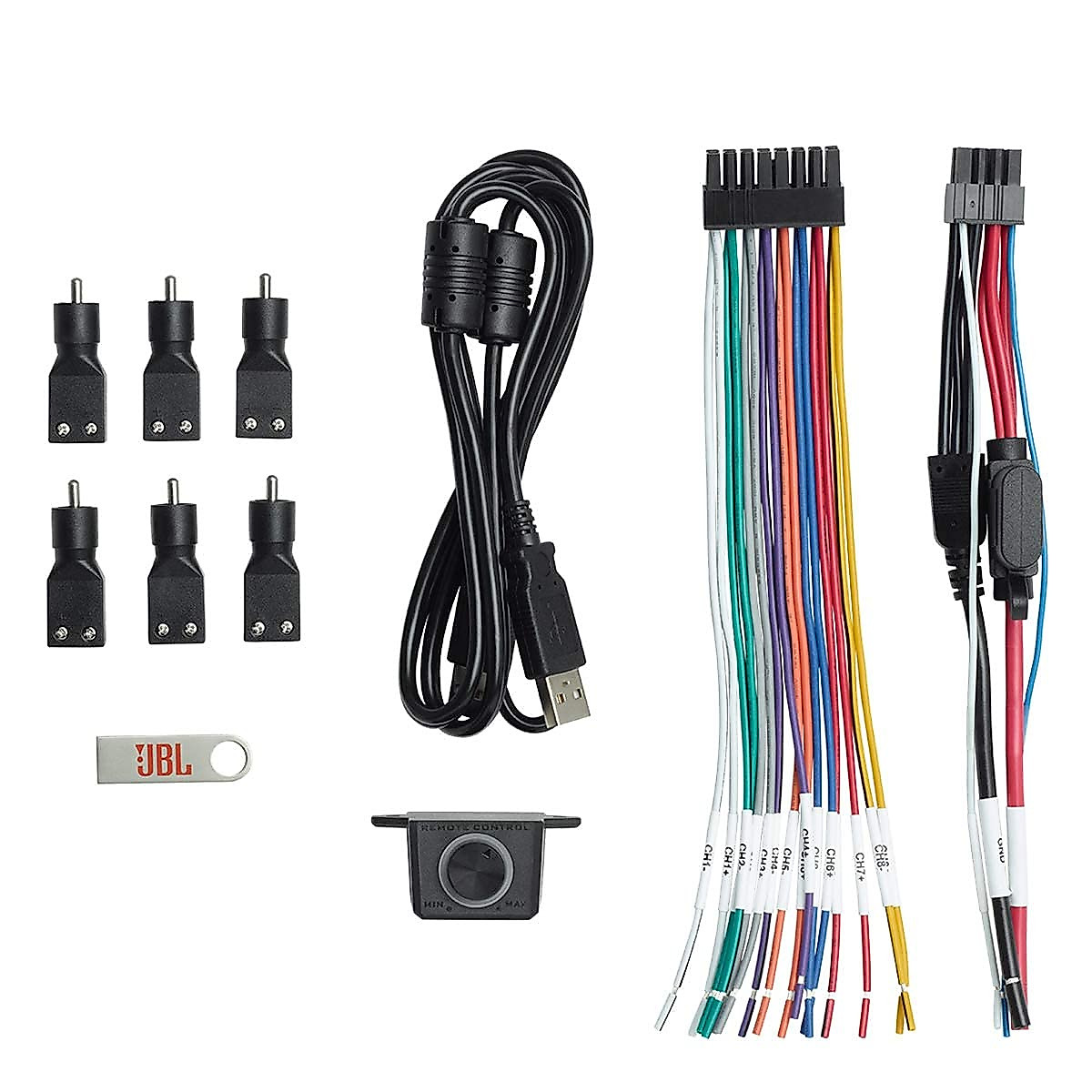 JBL DSP4086 8-Channel Class D Amplifier Design with Digital Signal Processing (Renewed)