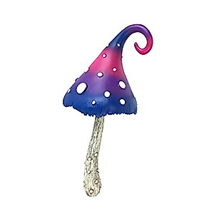 Magical Miniature Garden 7" Mushroom Collection (3 Pack) - 3 Fairy Garden Beautiful Miniature Mushrooms Included. A Gnome - Fairy Garden Accessory