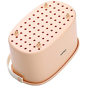 Frcctre 3 Pack Plastic Storage Basket with Handle, Portable Shower Caddy Basket Tote Organizer Bin Cleaning Caddy for Bathroom, Kitchen, College Dorm