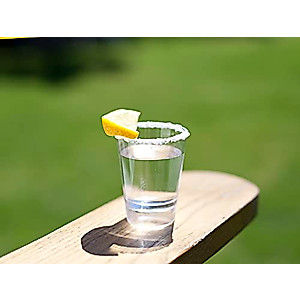 Unbreakable Shot Glass Set (12 Pack) - 1.5oz Reusable Clear Espresso Shot Glass, Small Whiskey Shot Glass for Vodka, Whiskey, Tequila, Espressos, Spirits, Liquors, Dishwasher Safe
