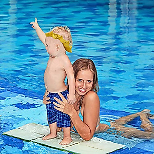 Baby Shower Cap, Gimilife Baby Shower Head Protector Safe Bathing Shampoo Shower Protection Hat Bathroom Safety Cap, Silicone Adjustable Bath Visor Hat for Baby,Toddler, Children, Kids