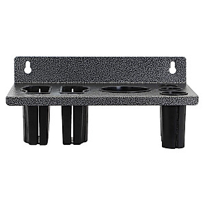 Saloniture Wall Mount Hair Iron & Blow Dryer Holder - Salon Appliance Rack