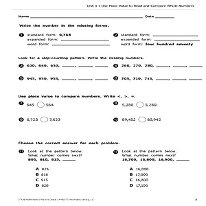 Staar Mathematics Practice Grade 3 II Teacher Resource