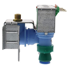 Edgewater Parts 2181730, AP5989758, PS11731255 Replacement Dual Water Valve Kit for Refrigerators with Water Dispenser and Ice Maker. Compatible w/Whirlpool