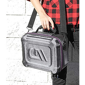 CASEMATIX Carrying Case Compatible With Meeting Owl Pro and Owl Camera 360 Video Conference Room Accessories