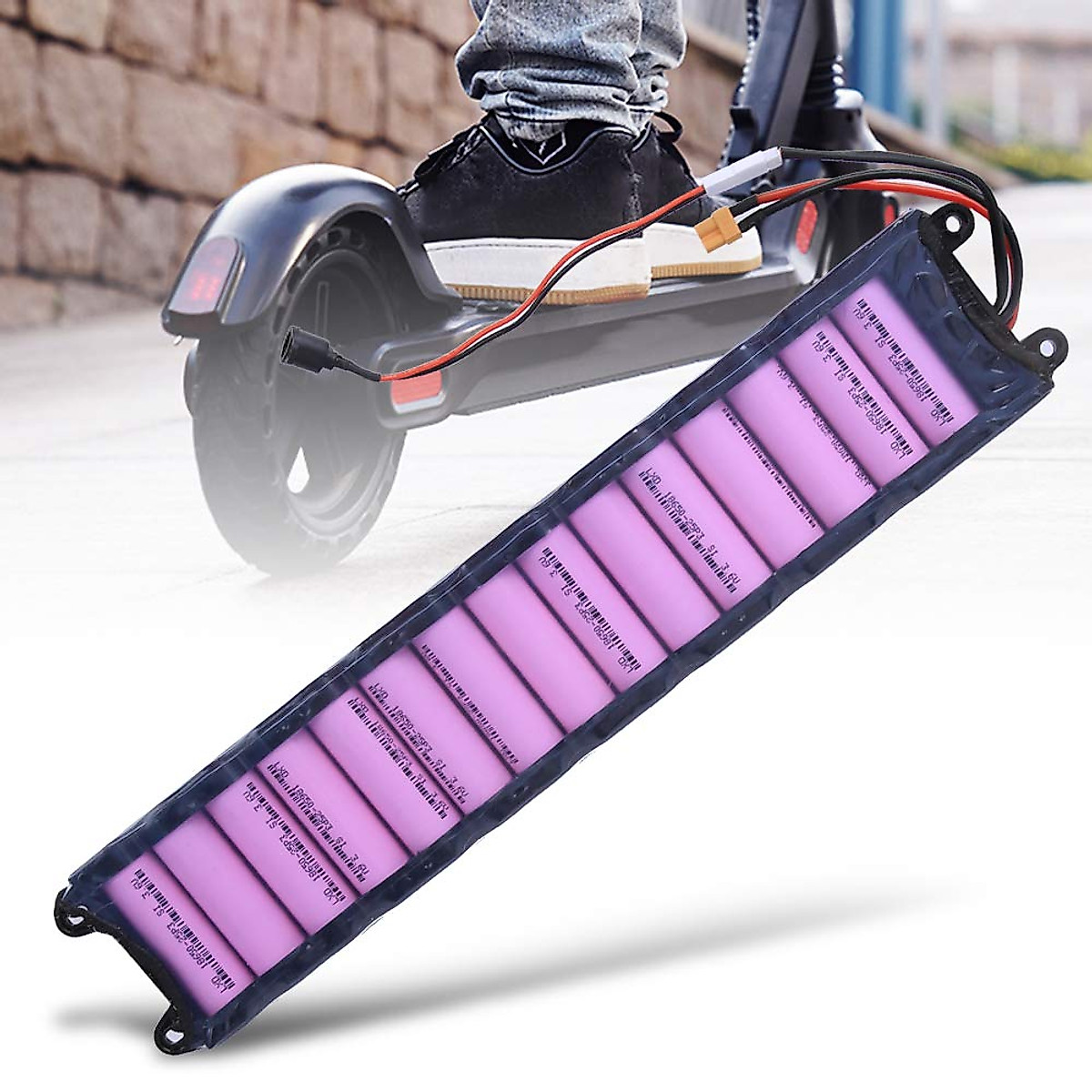 Electric Scooter Battery Replacement 36V 7800mAh Battery Pack for M365 Scooter, Large Capacity Eightfold Lithium Battery Pack