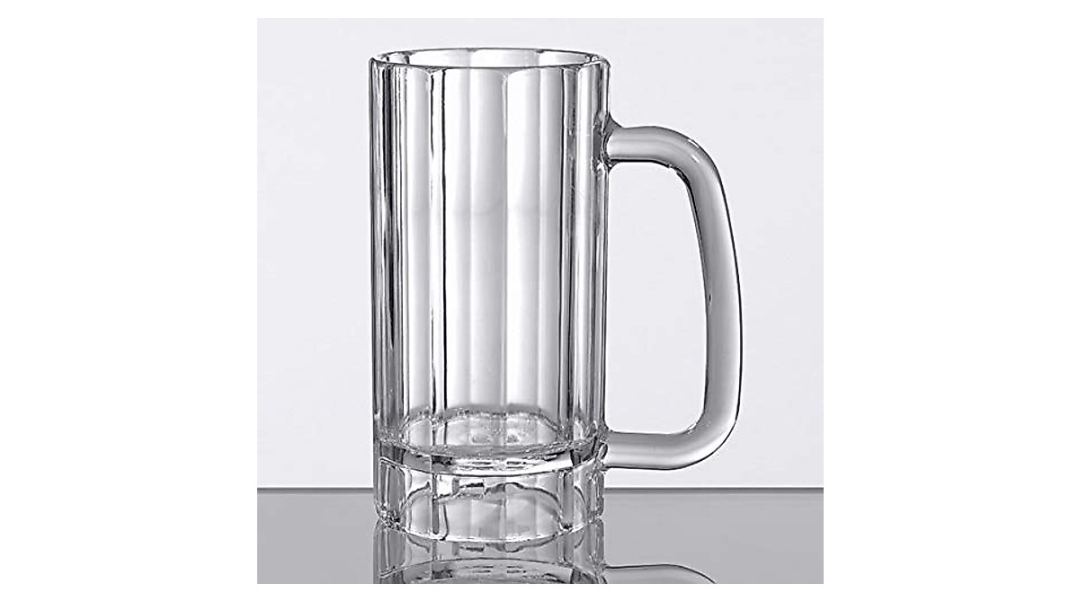G.E.T. Shatter-Resistant Plastic Beer Mug - Set of 4