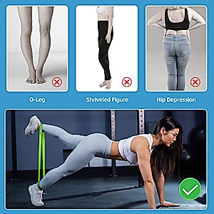 Resistance Bands for Working Out,Set of 5 Resistance Loop Exercise Bands,Elastic Workout Bands for Women and Man Home Gym Yoga Strength Training Exercise Equipment Essentials Fitness Accessories
