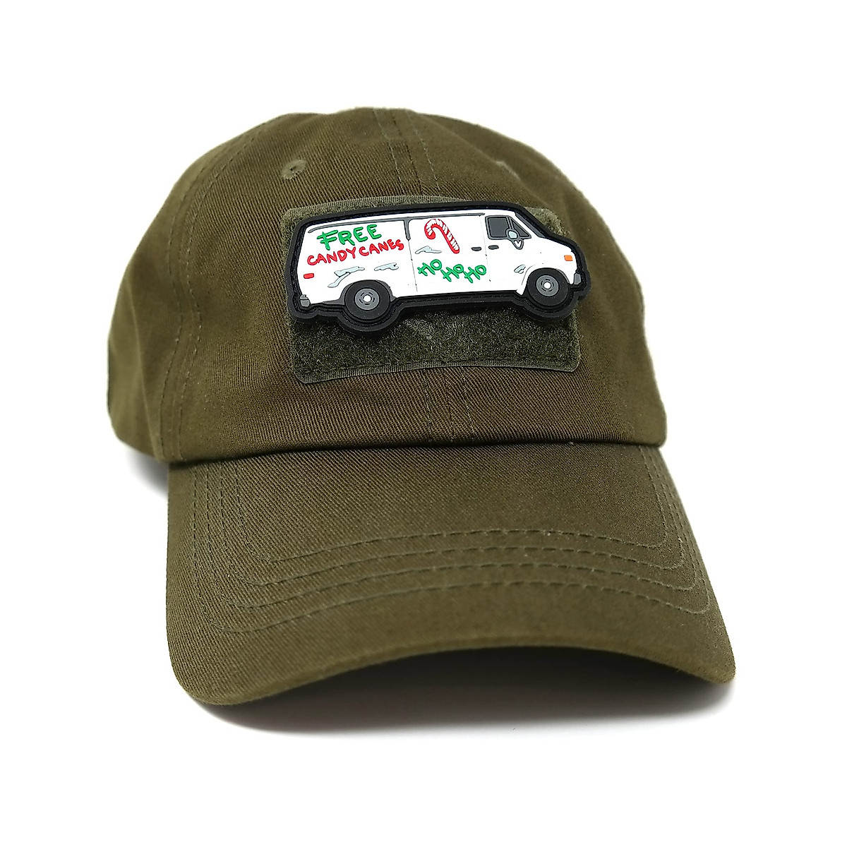 Candy Cane PVC Hook and Loop Patch Bundle - Hilarious Christmas Patches