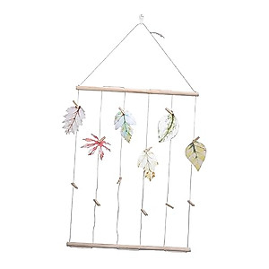 Abaodam Wall Picture Frame Rustic Hanging Frames Hanging Collage Frame Nordic Decor Postcard Display Stand Wall Hanging Decor Photo Frame Wood Picture Frame Picture Organizer Decorate