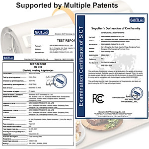 Electric Food Warming Mat with Adjustable Temperature, Upgrade High-tech Graphene Heating Film, Fast Full Surface Heating Mat, Roll Up Food Warmers for Parties Buffet (Cream)